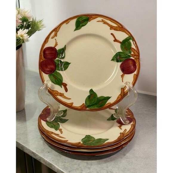 Franciscan | Dining | Vintage Franciscan Apple Design Bread And Butter ...